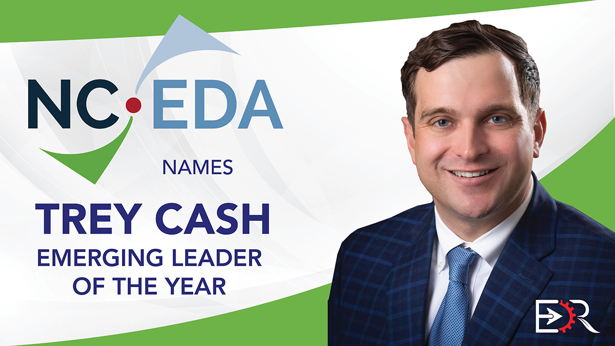 EDR’s Trey Cash Named NCEDA’s 2025 Emerging Leader of the Year