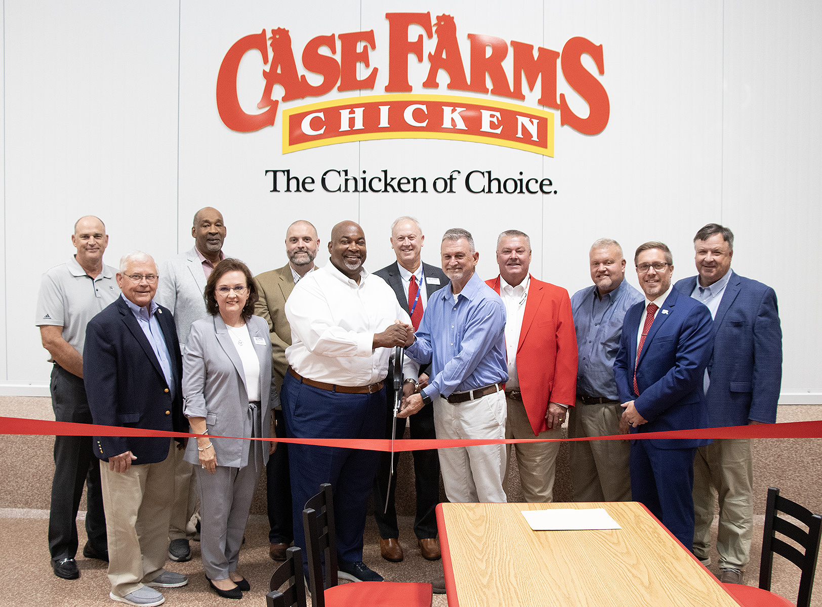 Case Farms, Inc. New Break Room and Cafeteria Grand Opening and Ribbon ...
