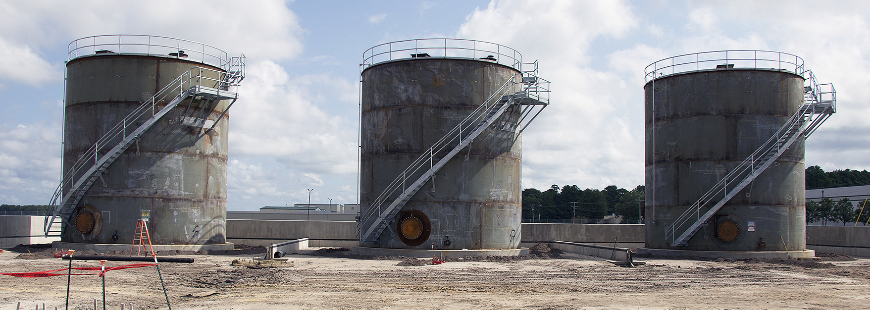 Fuel Farm Construction at NC Global TransPark Continues