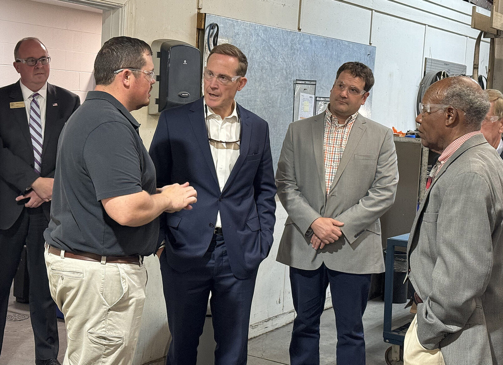 NC Senator Ted Budd Visits Greene County's Worth Products