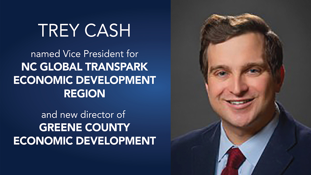 Trey Cash - NCGTPEDR Vice President and Greene County Economic ...